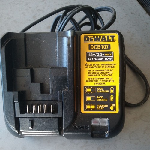 Dewalt Battery Charger, 12V & 20V Max Li-Ion DCB112, Replaces DCB100 ...
