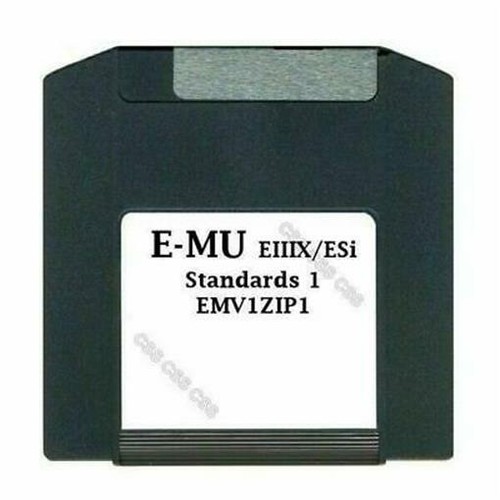 E-MU EMU EIIIX / ESi 100MB ZIP Disk Standards 1 EMV1ZIP1 | eBay