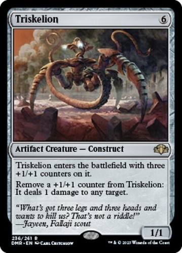 MTG Dominaria Remastered R Triskelion #236 | eBay