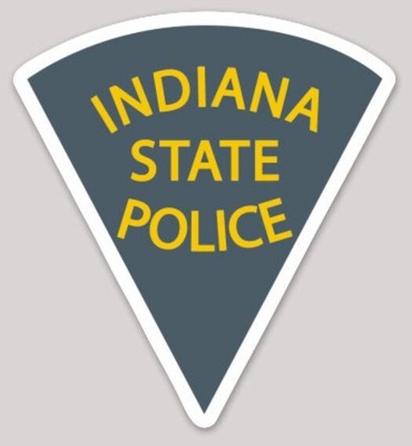 4 Inch Non-Reflective Indiana State Patrol Police Troopers Logo Sticker ...