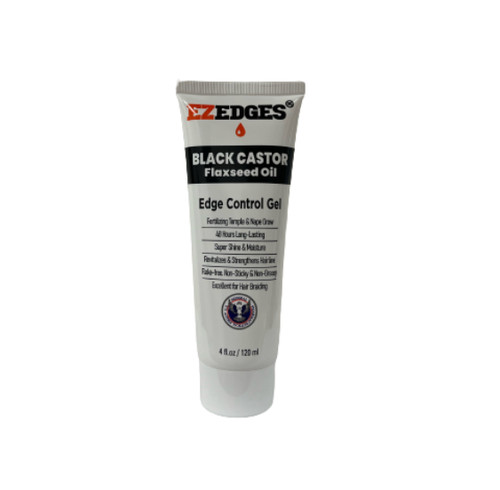 EZ EDGES Edge Gel (Tube) Black Castor, 4 oz. ** Free Shipping ...