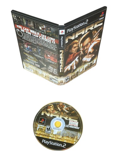 Sony PlayStation 2 PS2 Disc CASE No Manual TESTED Narc | eBay
