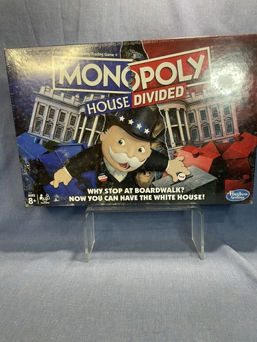 Monopoly House Divided - Hasbro Trump Harris Republican Democrat Board ...