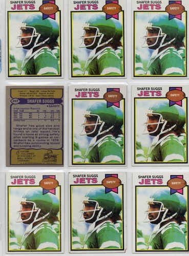 1979 TOPPS 307 SHAFER SUGGS JETS | eBay