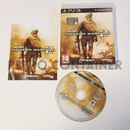 Vintage Game SONY PLAYSTATION 3 PS3 - CoD Call of Duty Modern Warfare 2 ...