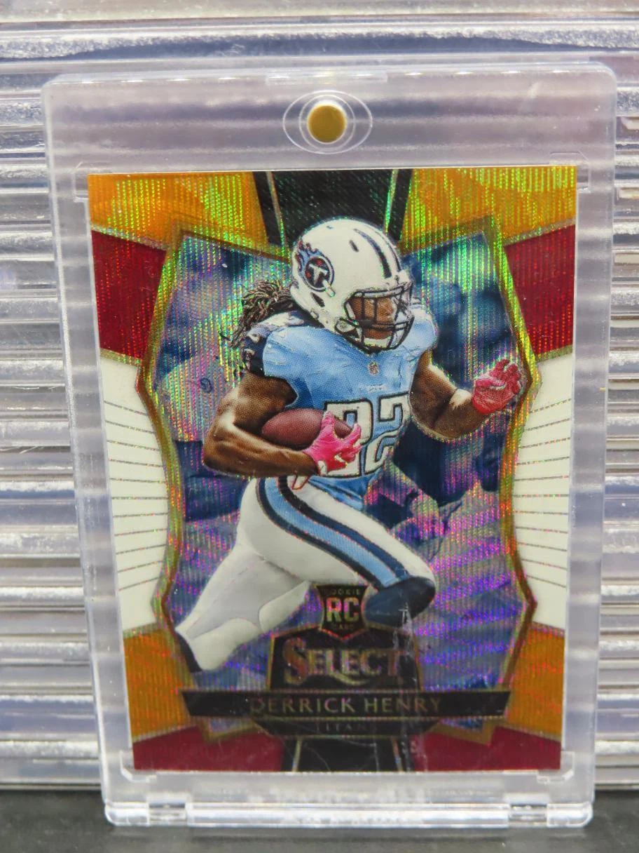 Derrick Henry 2016 Select #167 Premier Level Tri-Color Price Guide ...