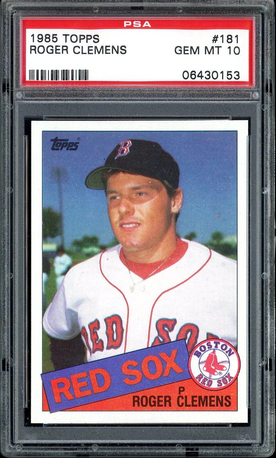 Roger Clemens 1985 Topps #181 Base Price Guide - Sports Card Investor