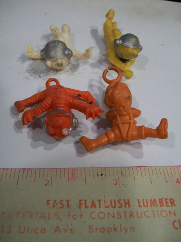 Original Vintage Imperial Rubber Poop A Troopers Parachute Figures ...