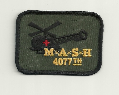 ARMY MASH 4077TH HUEY NEW OD EMBROIDERED MILITARY PATCH | eBay