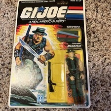G.I. Joe A Real American Hero Muskrat (Swamp Fighter)