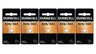 6-PACK Duracell 309/393 Silver Oxide Button Batteries SR48 SR754W ...