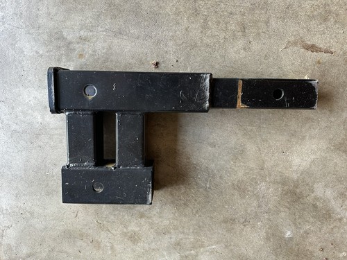 Double Hitch Receiver 2 Inch Trailer Dual Hitch Extension Riser Hitch ...