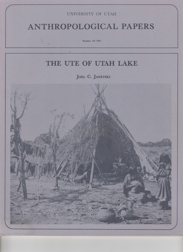 The Ute of Utah Lake by Joel Janetski | eBay