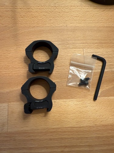 Vortex Pro Series 30mm Scope Rings Medium Height 1.00” EXCELLENT | eBay