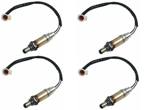 BOSCH 15717 SET OF 4 LOWER & UPPER O2 SENSOR LEFT/RIGHT REPLACE DY1401 ...
