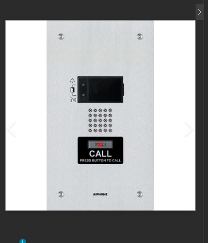 Aiphone IX-SS Flush Mount Audio Only Door Station IX Series IP Video ...