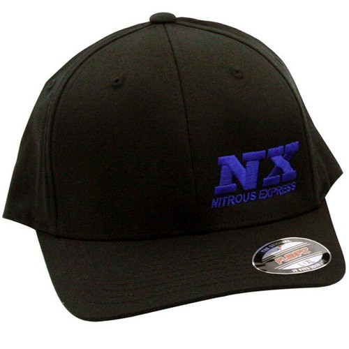16593B Nitrous Express NX Black Flexfit Cap - L/Xl Blue Stitching | eBay