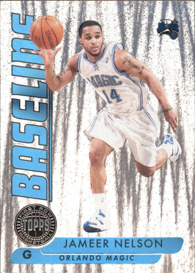 Jameer Nelson 2005 Topps First Row #BL35 Baseline /149 Price Guide ...