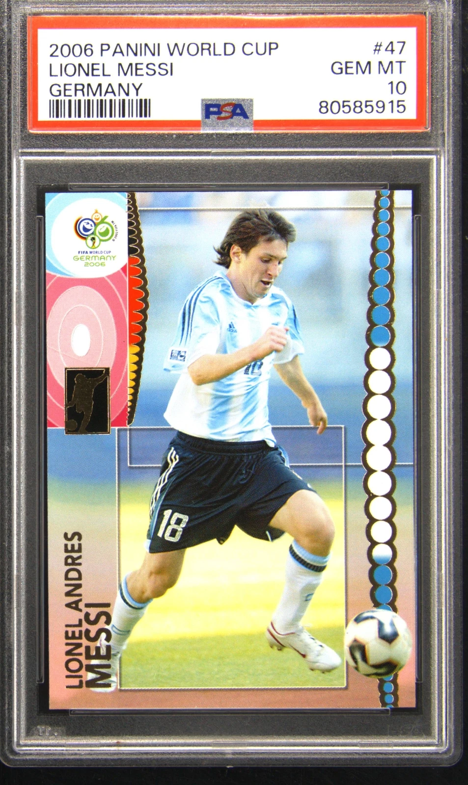 Lionel Messi 2006 Panini World Cup #47 Base Price Guide - Sports Card ...