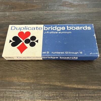 Duplicate Bridge Boards for sale | eBay