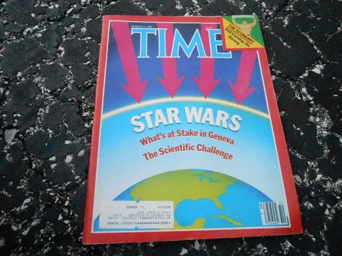 MARCH 11 1985 vintage TIME news magazine STAR WARS missle plan | eBay