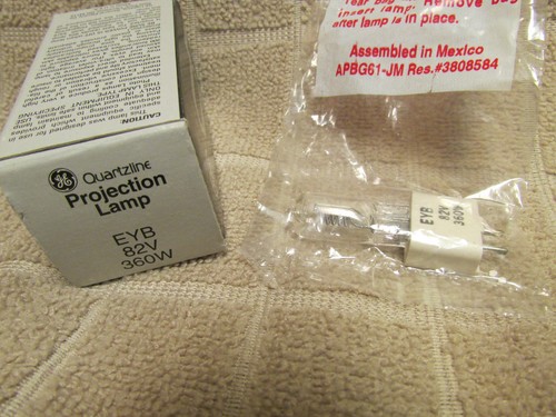 GE Quartzline Projection Projector Lamp Bulb EYB 82V 360 W New | eBay