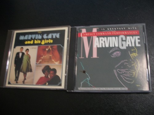 Marvin Gaye 2 CD Lot-Marvin & His Girls & 15 Greatest Hits-NM | eBay