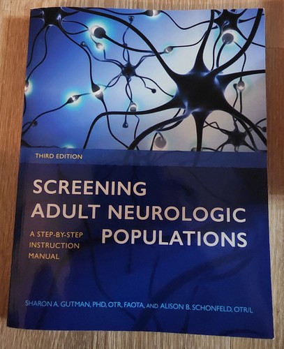 Screening Adult Neurologic Populations - Paperback By Sharon A. Gutman ...