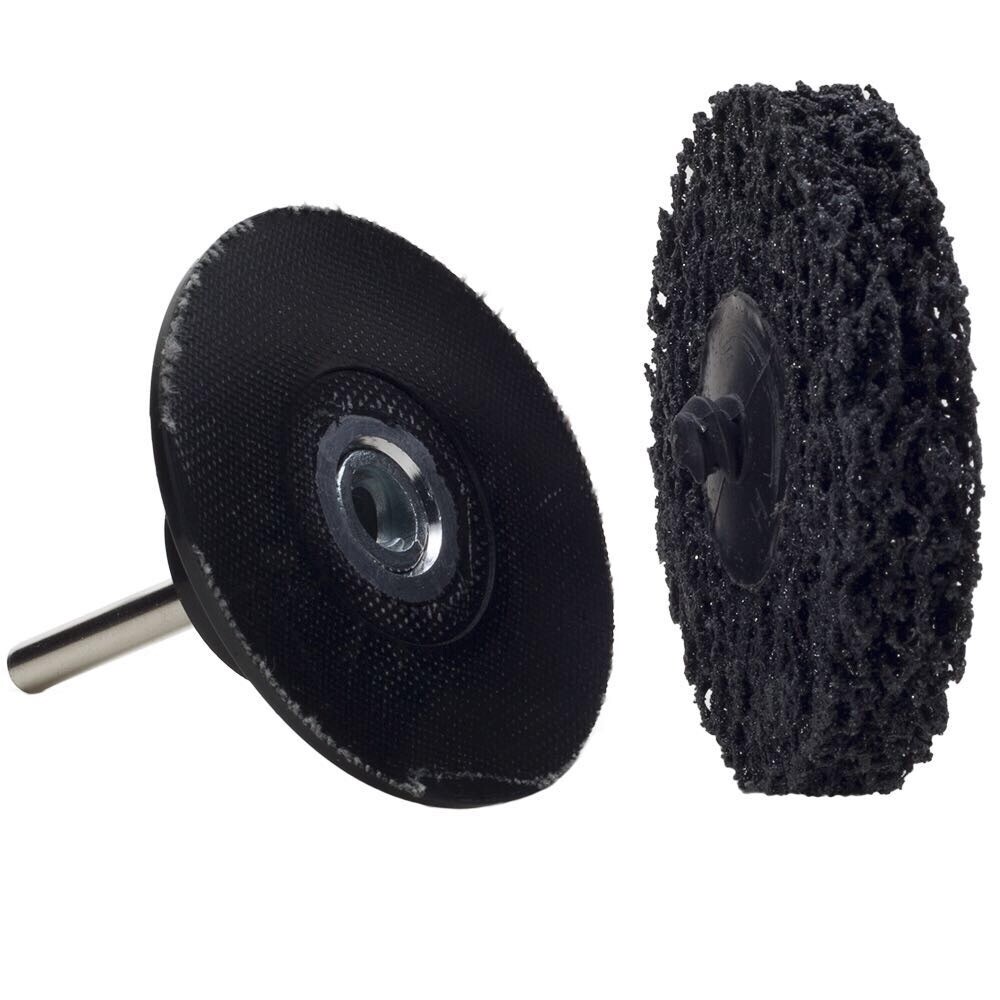 Stützteller Schleifteller ROLOC Ø38 50 75 mit 6mm Schaft kompatibel 3M ...