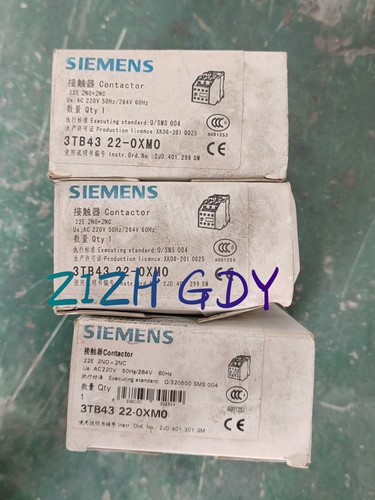 Siemens 3tb43 22-0x 22e AC Contactor for sale online | eBay