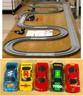 1993 UNUSED TYCO TCR Slotless Slot Car Total Control RACE SET 20ft + 3 ...