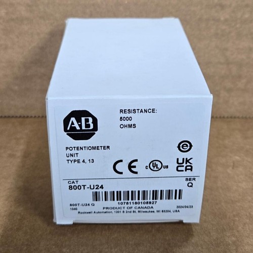 New Allen Bradley 800T-U24 Potentiometer 5000 OHMS | eBay