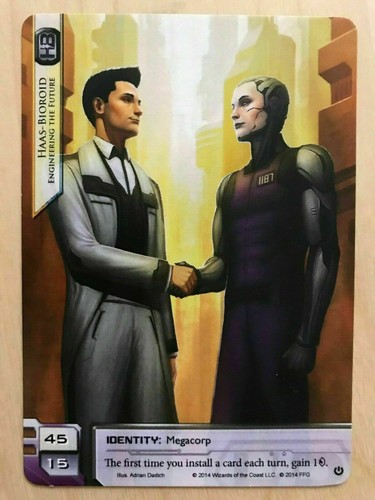 Android: Netrunner – Alternate Art Haas-Bioroid – Engineering the ...