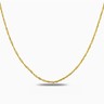 Solid 14k Gold Singapore rope chain Necklace Made in Italy All lengths ...
