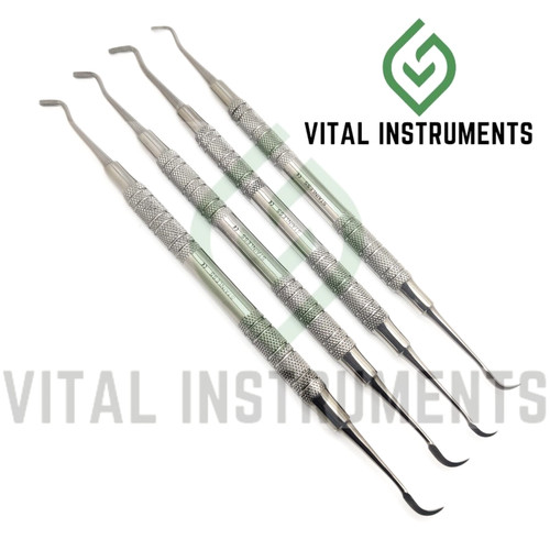 4 Pcs Orthodontic Band Pusher Scaler Band Placement Seater Cement ...