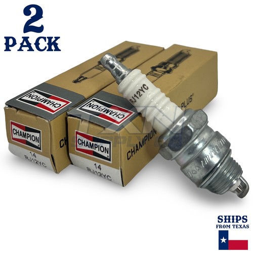 Champion 14 Copper Plus Spark Plug RJ12YC - 2 Pack | eBay
