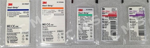 3M Steri-Strip Skin Closure R1546 R1547 R1540 R1541 R1542 1/8 1/4 1/2 ...