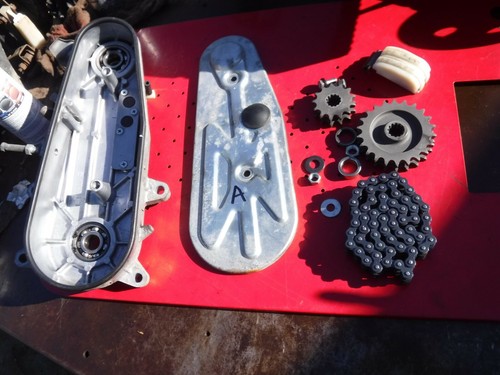 78-79 YAMAHA 340 ENTICER snow parts: COMPLETE CHAINCASE w INARDS #A | eBay