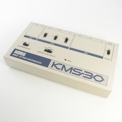 NOS 1986 Korg Kms-30 Midi Synchronizer KMS30 Tape Tempo Sync for Tb-303 ...