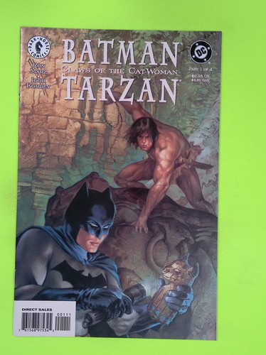 Batman/Tarzan Claws of the Cat-Woman #1 1999 DC Comics High Grade L90 ...