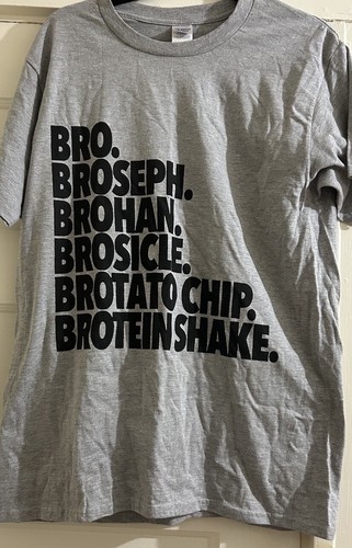 Novelty Men's BRO Shirt size Large | eBay