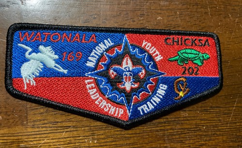Watonala 169 & Chicksa 202 NYLT fundraising Flap | eBay