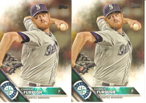 2 CARD BASEBALL CARD LOT OF CHARLIE FURBUSH 939 | eBay