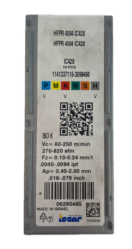 Płytka ISCAR HFPR 4004 IC428 | eBay