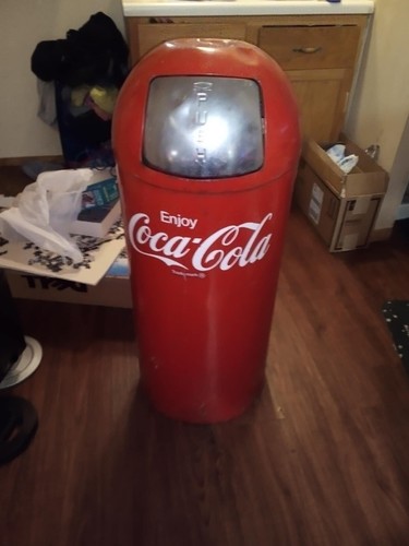 BEAUTIFUL AND RARE COCA COLA Baby Bullet Garbage Trash Can | eBay