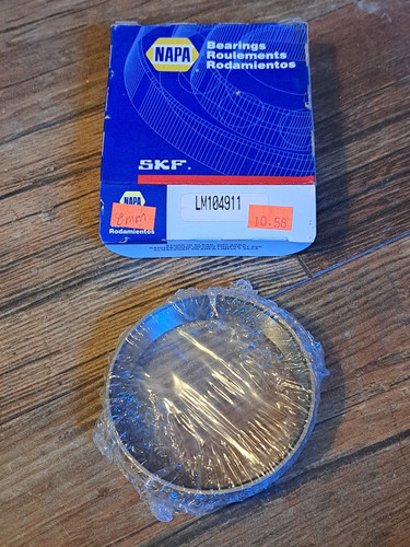 SKF LM104911 Napa Bearing Race New Old Stock Sealed Package Free ...