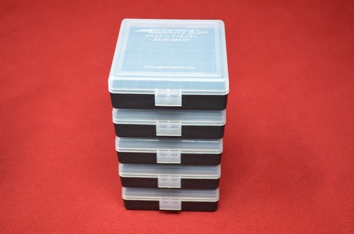 (5) X 22 lr Ammo Box / Case / Storage 100 Round .22LR / .25 ACP (NO ...