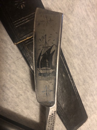 RARE!! 1800’s W. Greaves & Sons Sheaf Works Straight Razor~ Spanish ...