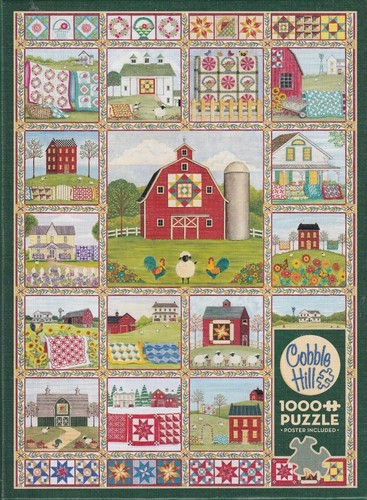 Deb Strain Cobble Hill Jigsaw Puzzle Quilt Country 32244046797| eBay