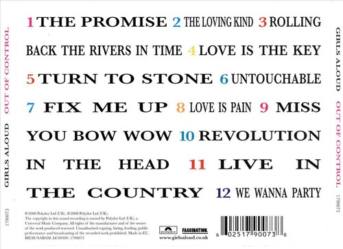 GIRLS ALOUD OUT OF CONTROL NEW CD 602517900738| eBay